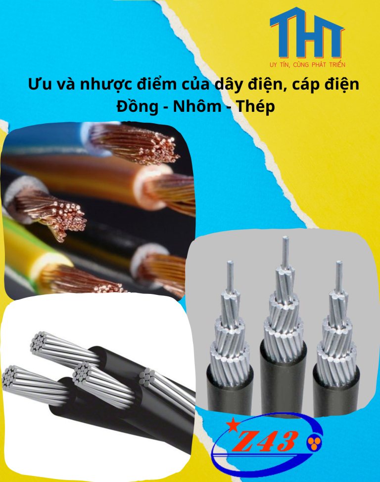 Ưu và nhược điểm của dây điện - cáp điện Đồng - Nhôm - Thép - TÂN HOÀNG ...